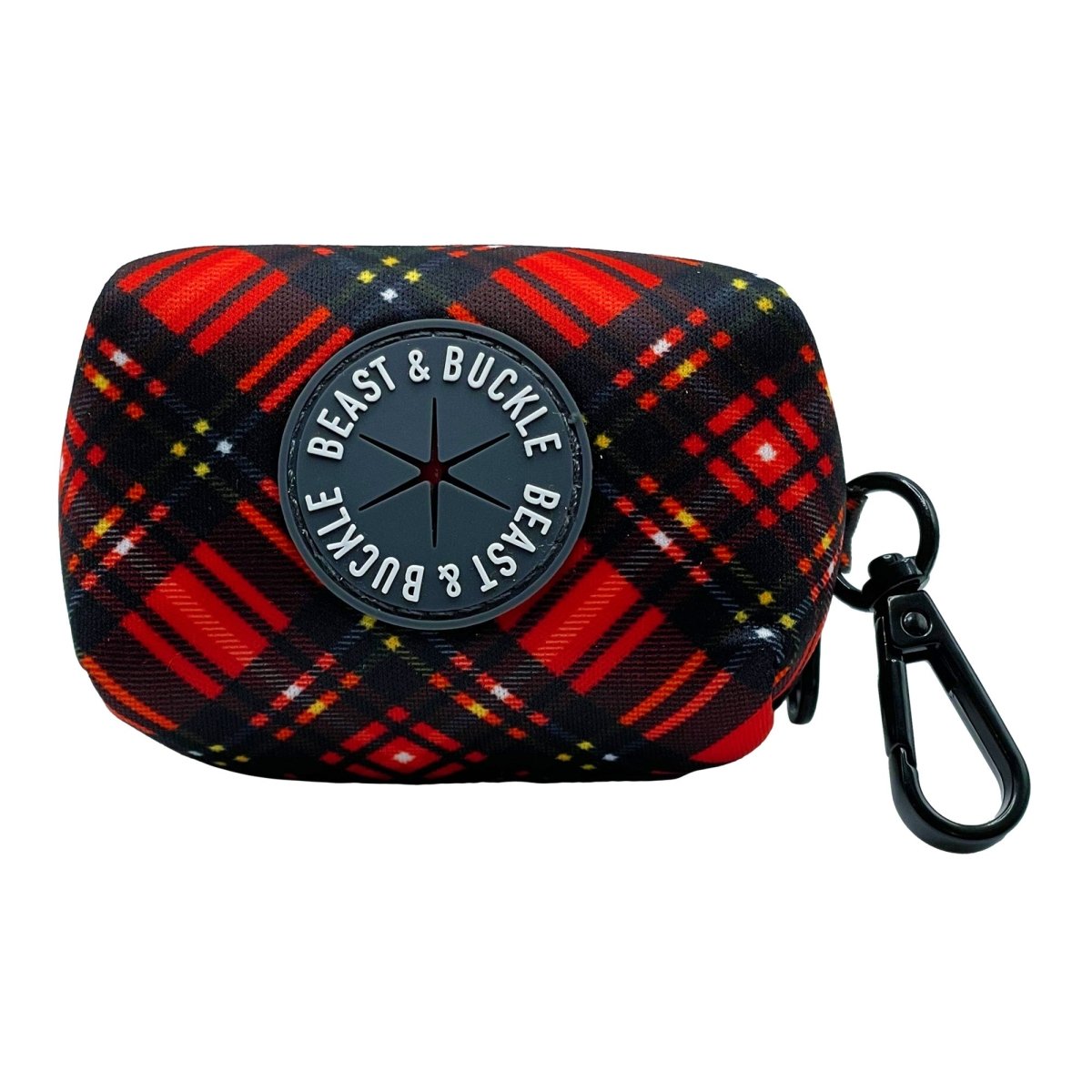 Red 'n' Yellow Plaid Poop Bag Holder – Beast & Buckle